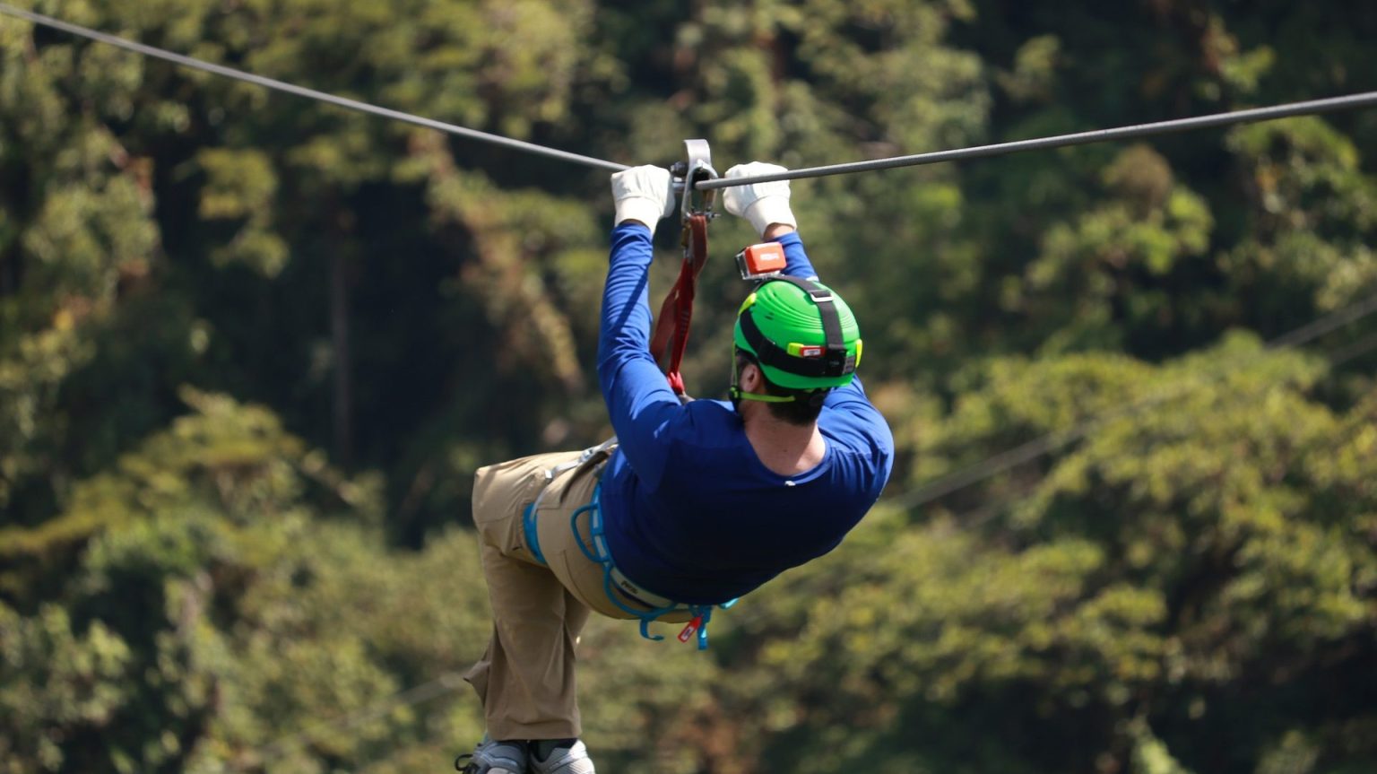Tirolina en el Mirador Izcagua en La Palma Adrenalina y Vistas